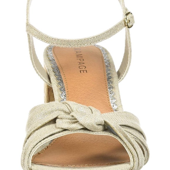 Rampage | Shoes | Rampage Chunky Heel Sandal With Back Strap | Poshmark